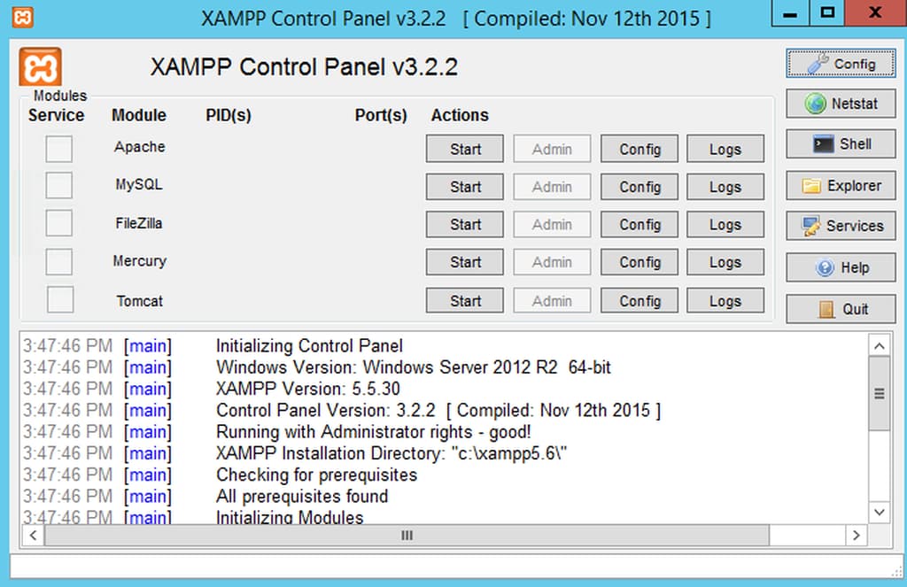 XAMPP Software Bundle Http localhost xampp